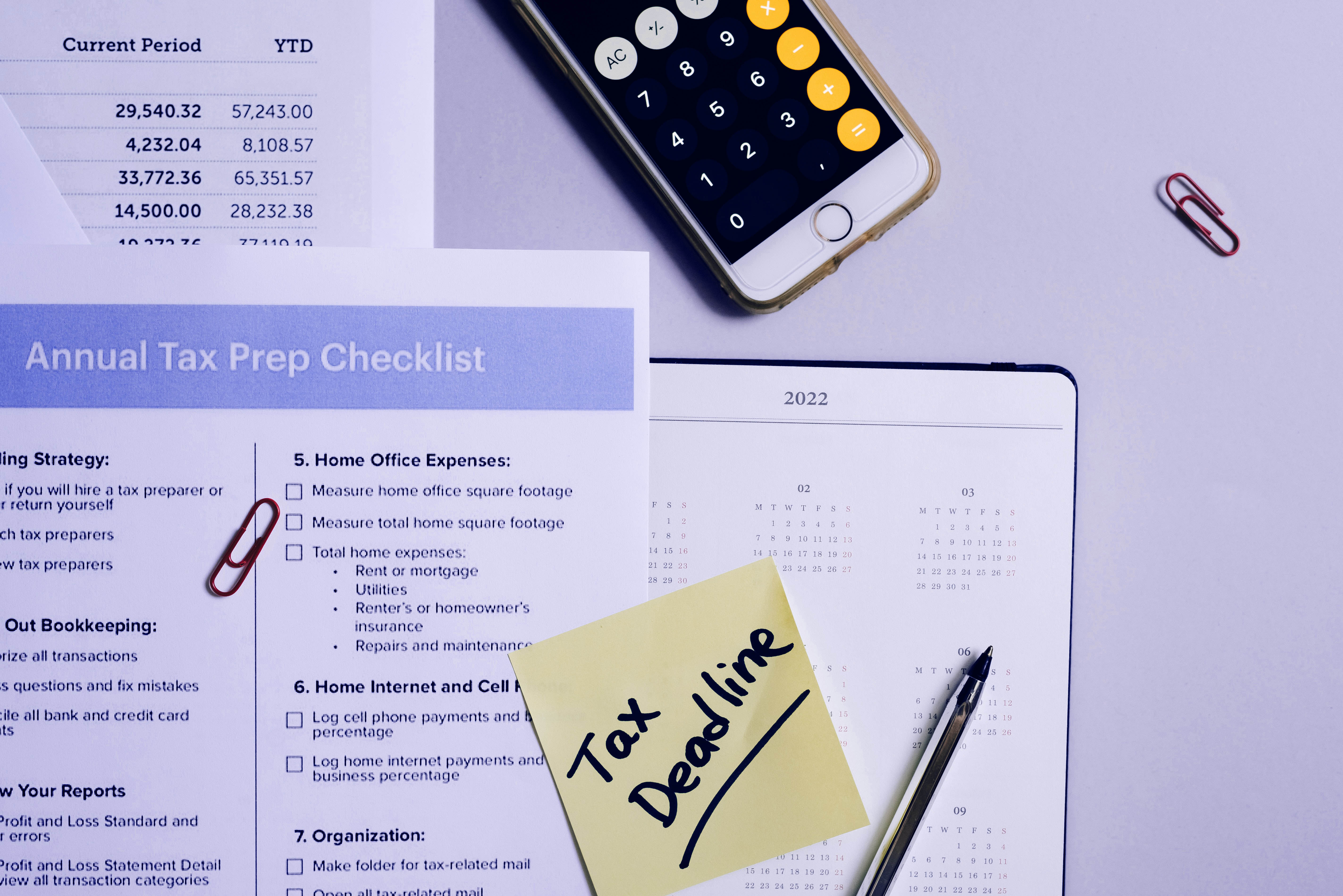How to Prepare for Your Tax Appointment: Five Easy Steps | Sink Gordon ...